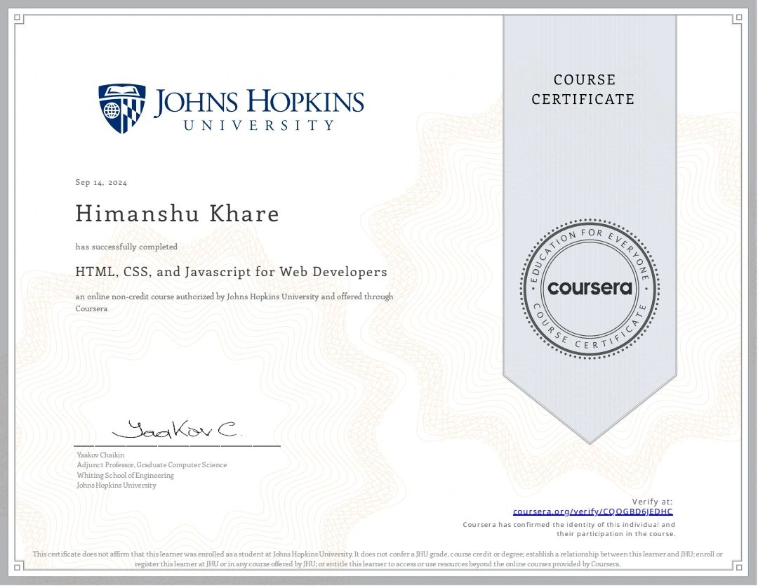 Himanshu Khare on LinkedIn: #webdevelopment #html #css #javascript # ... Himanshu Khare on LinkedIn: #webdevelopment #html #css #javascript # ...