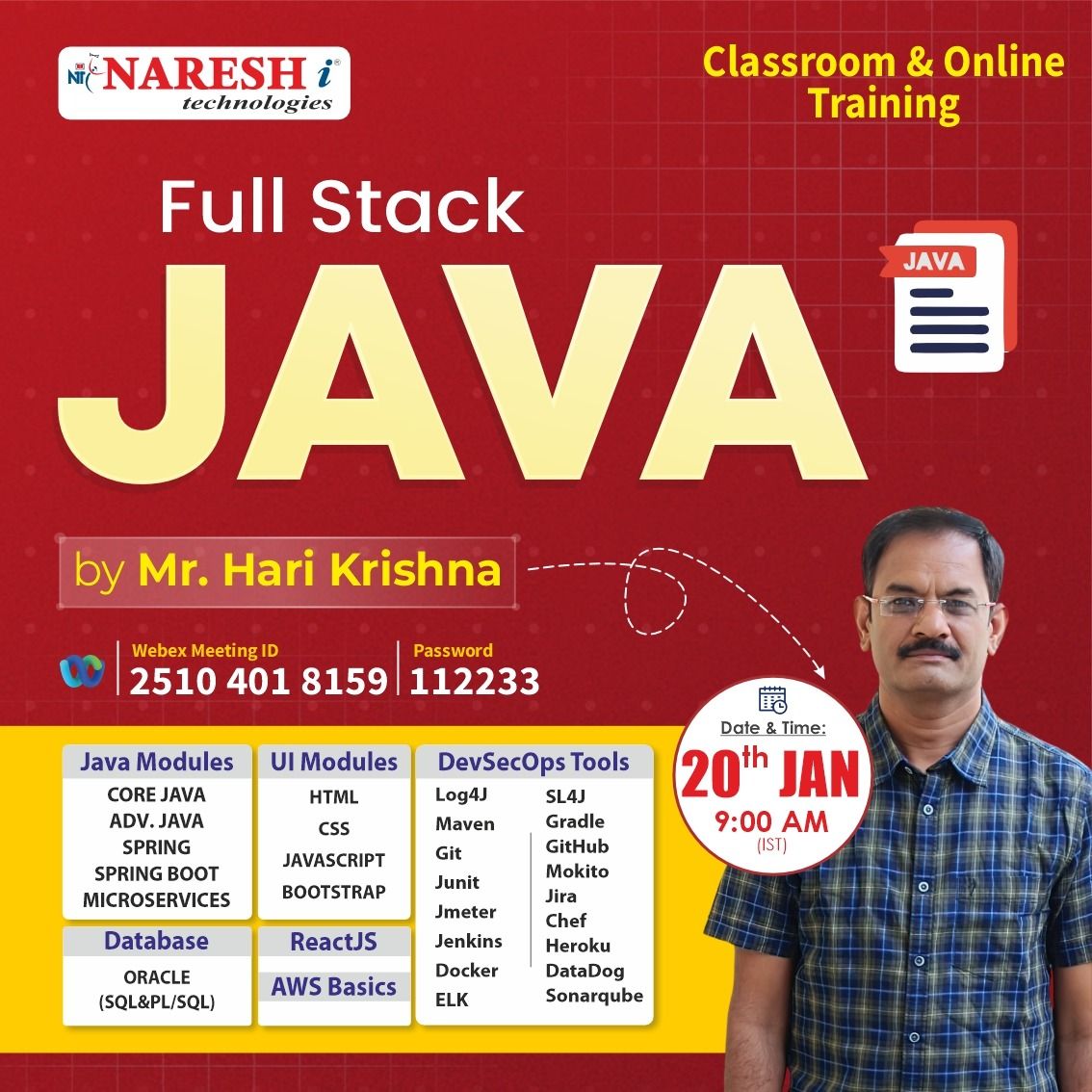 Naresh i Technologies on LinkedIn: #java #fullstackjava # ... Naresh i Technologies on LinkedIn: #java #fullstackjava # ...