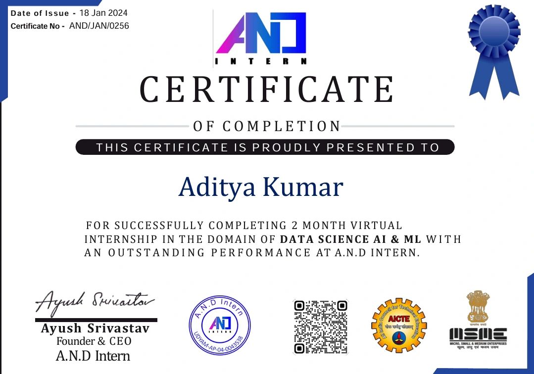 Aditya Kumar on LinkedIn: #internshipcomplete #careerdevelopment # ... Aditya Kumar on LinkedIn: #internshipcomplete #careerdevelopment # ...