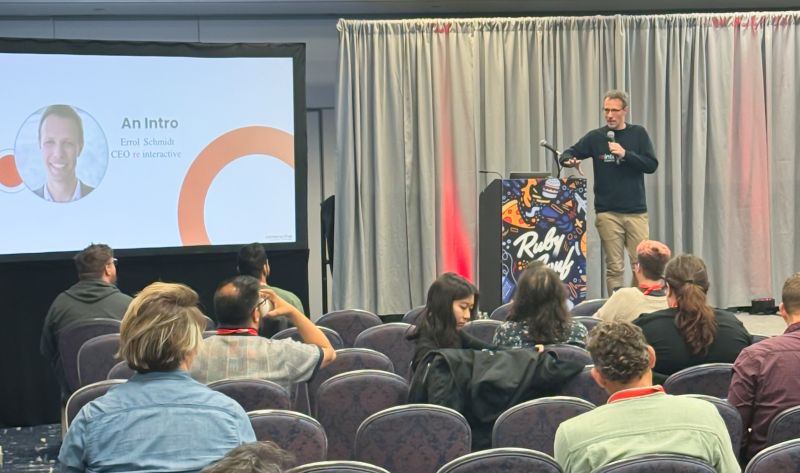 Errol Schmidt on LinkedIn: #rubyconf #ruby #rubyconfchicago #reinteractive Errol Schmidt on LinkedIn: #rubyconf #ruby #rubyconfchicago #reinteractive
