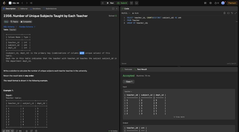 #sql #dataanalytics #leetcode #problemsolving #datascience #sqlquery ... #sql #dataanalytics #leetcode #problemsolving #datascience #sqlquery ...