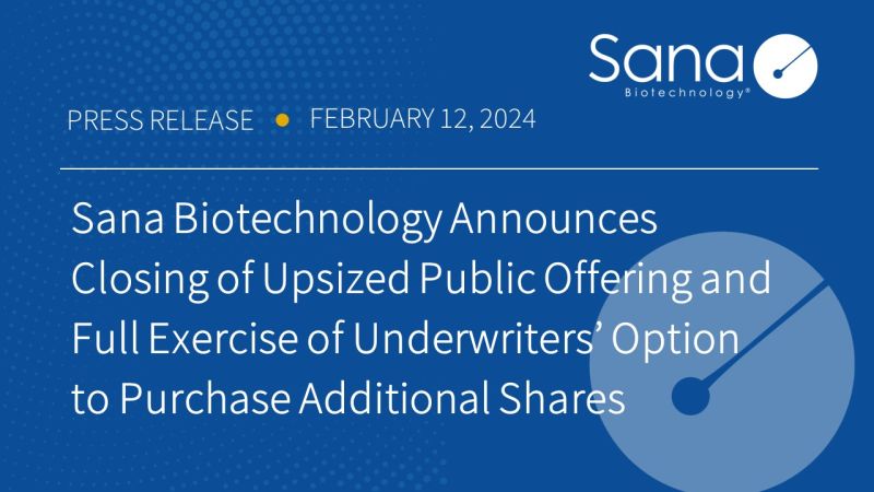 Wheelhouse Life Science Advisors on LinkedIn: Sana Biotechnology ... Wheelhouse Life Science Advisors on LinkedIn: Sana Biotechnology ...