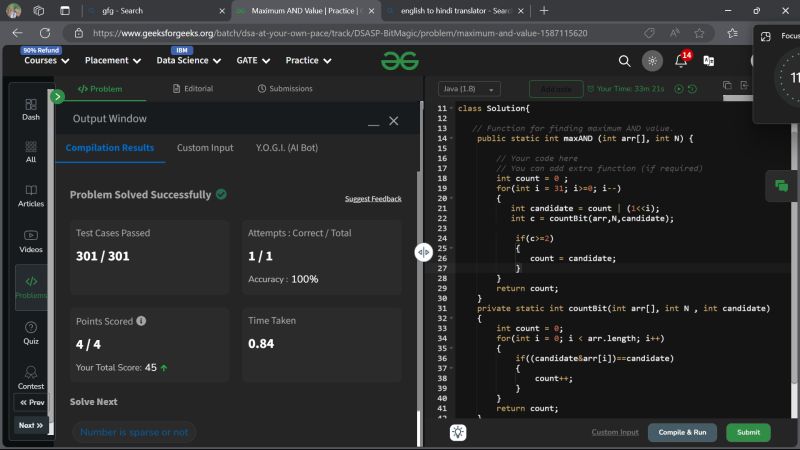 #dsa #bitmagic #coding #100daysofcode #geeksforgeeks #codenexus ... #dsa #bitmagic #coding #100daysofcode #geeksforgeeks #codenexus ...
