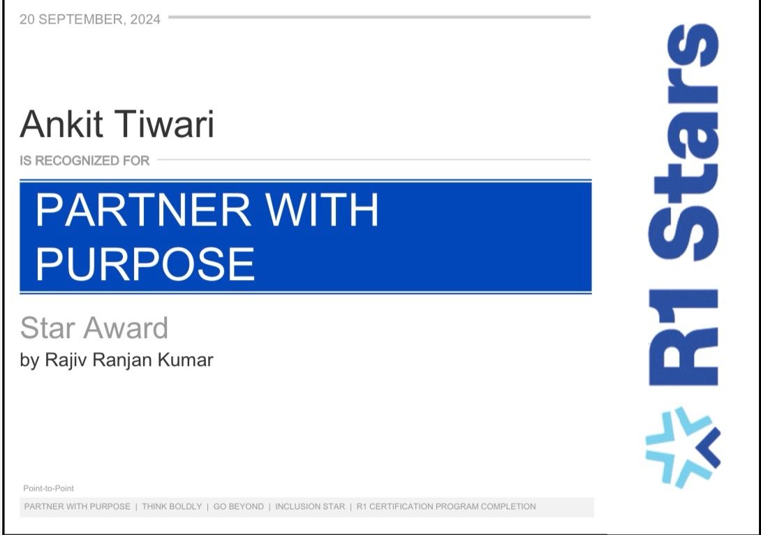 Ankit Tiwari on LinkedIn: #greatplacetowork #rajivranjan Ankit Tiwari on LinkedIn: #greatplacetowork #rajivranjan