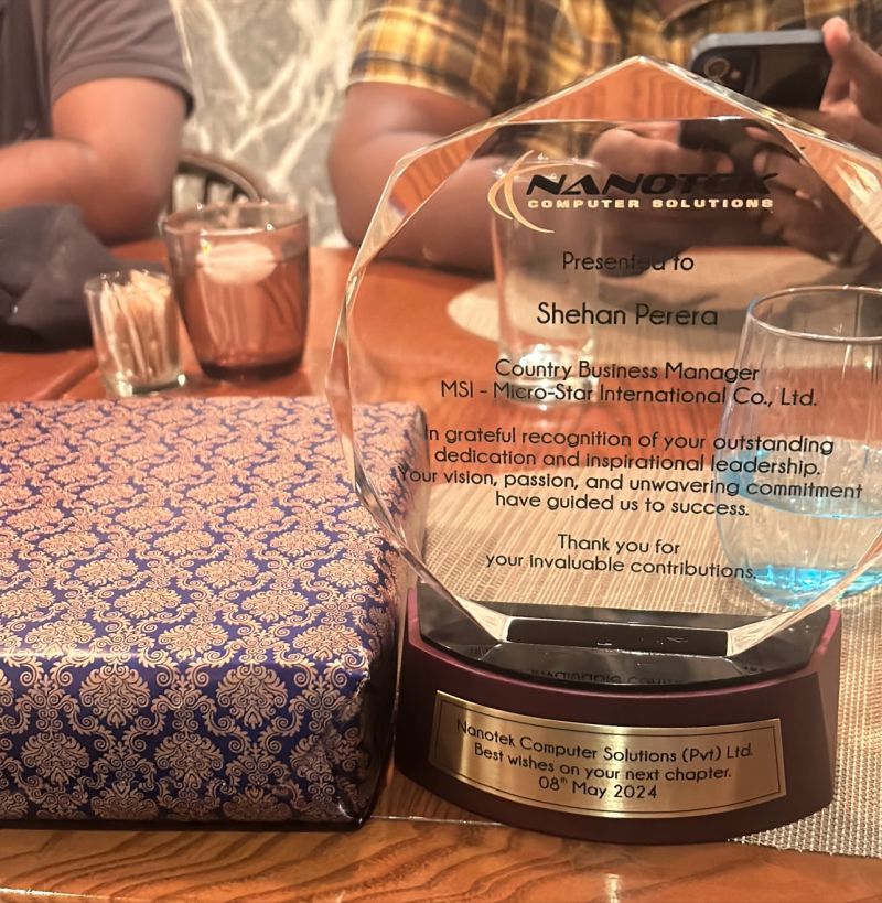 Shehan Perera on LinkedIn: #msi #nanotek Shehan Perera on LinkedIn: #msi #nanotek