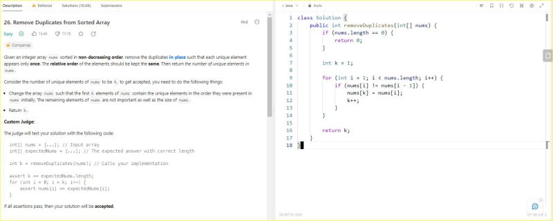 Resolved the @LeetCode problem with Java | Haroon Nissar posted on the ... Resolved the @LeetCode problem with Java | Haroon Nissar posted on the ...