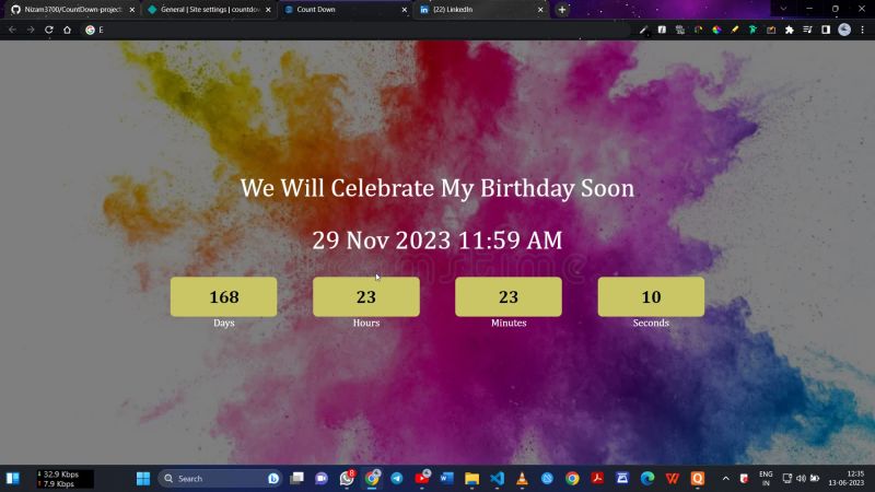 #javascriptdeveloper #countdown #html #css #frontenddeveloper | Shaik ... #javascriptdeveloper #countdown #html #css #frontenddeveloper | Shaik ...