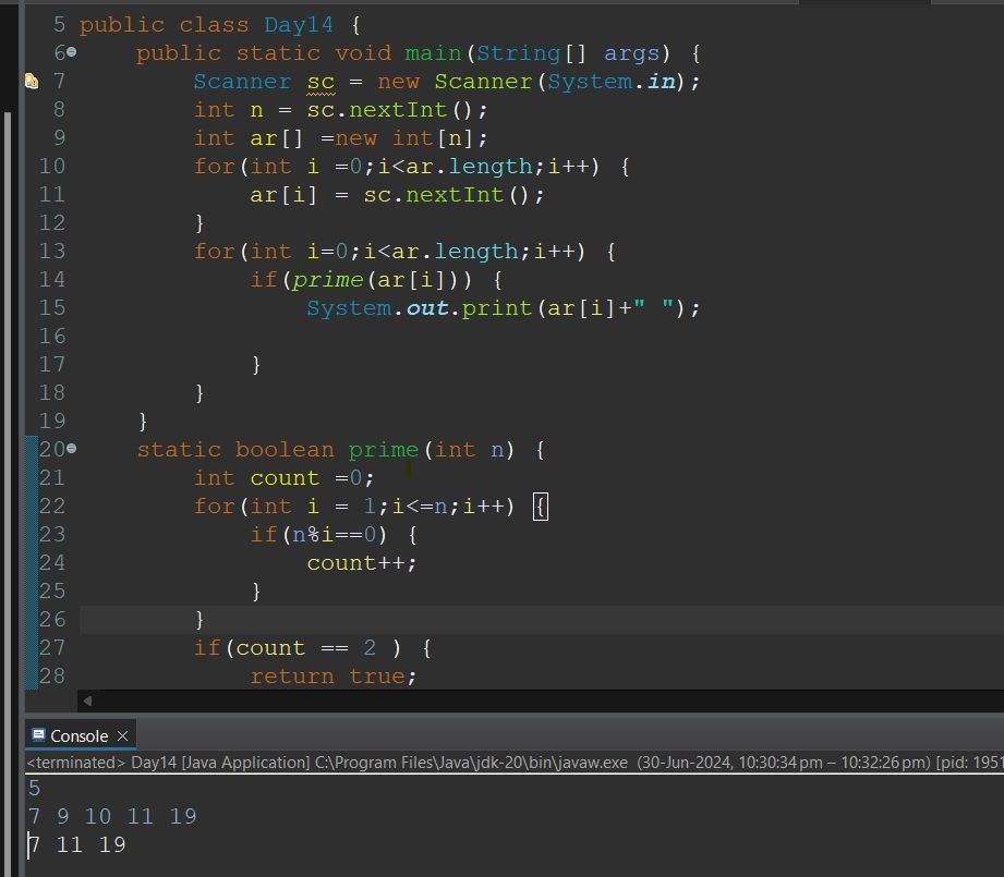 R DEVI on LinkedIn: #30dayscodeattapacademy #corejava #coding #day14 R DEVI on LinkedIn: #30dayscodeattapacademy #corejava #coding #day14