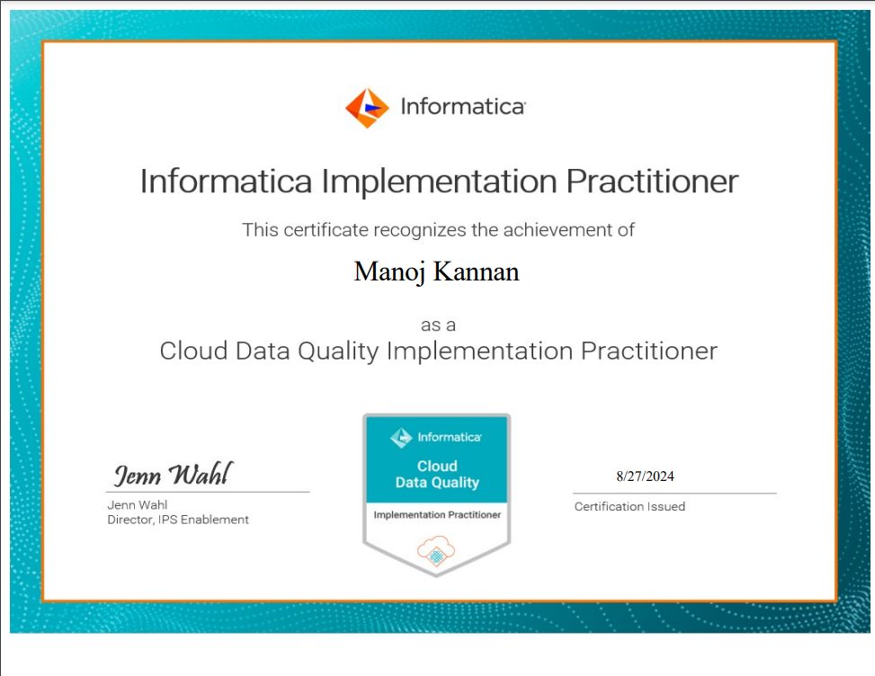 Manoj Kannan on LinkedIn: #numentica #cdq #dataquality #informatica # ... Manoj Kannan on LinkedIn: #numentica #cdq #dataquality #informatica # ...