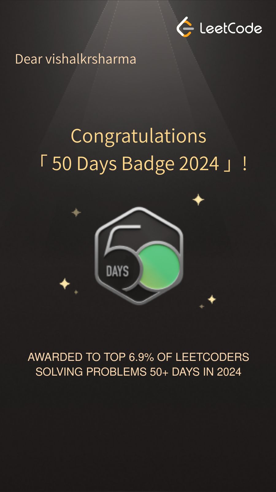 Vishal Kumar Sharma on LinkedIn: #leetcode #leetcodechallenge Vishal Kumar Sharma on LinkedIn: #leetcode #leetcodechallenge