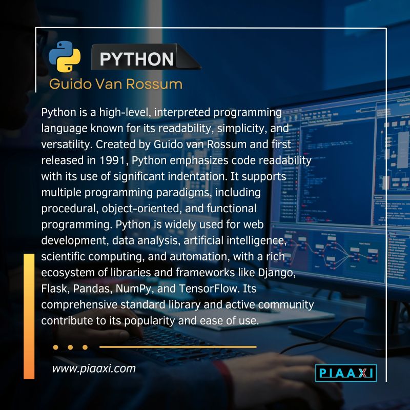 Python is a high-level, interpreted programming language known for its ... Python is a high-level, interpreted programming language known for its ...
