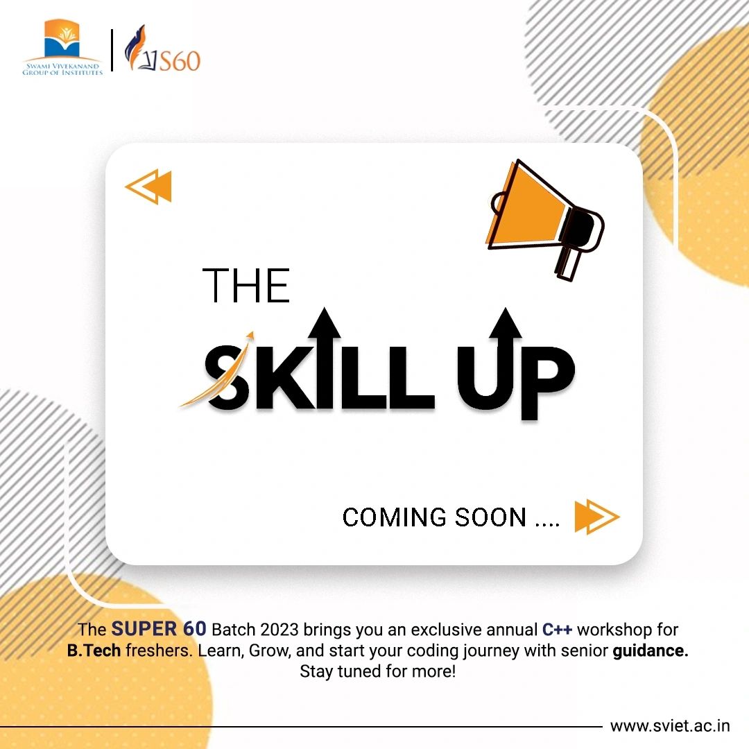 Super Sixty on LinkedIn: #super60 #skillup #cplusplus #codingworkshop # ... Super Sixty on LinkedIn: #super60 #skillup #cplusplus #codingworkshop # ...