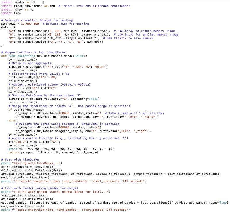 #python #datascience #performance #coding #fireducks #pandas | Rohan ... #python #datascience #performance #coding #fireducks #pandas | Rohan ...