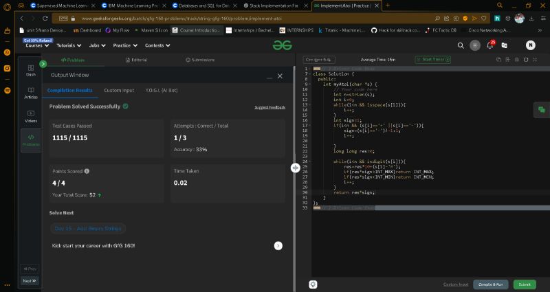 Naga Vinay Avvaru on LinkedIn: #160daysofcode #coding #cpp #gfg160 # ... Naga Vinay Avvaru on LinkedIn: #160daysofcode #coding #cpp #gfg160 # ...