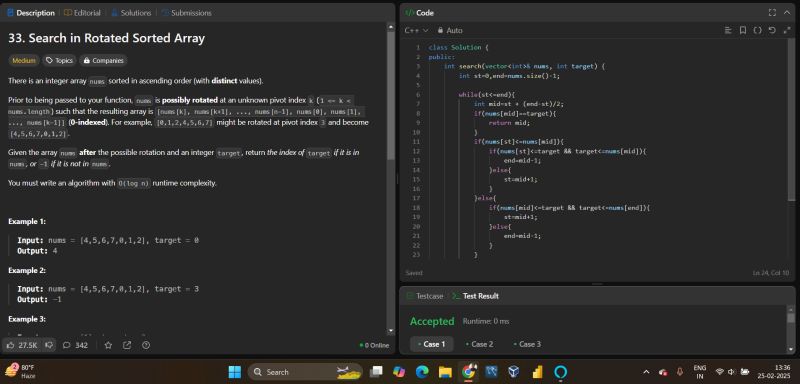 #dsa #leetcode #binarysearch #codingchallenge #problemsolving… | Ashish ... #dsa #leetcode #binarysearch #codingchallenge #problemsolving… | Ashish ...