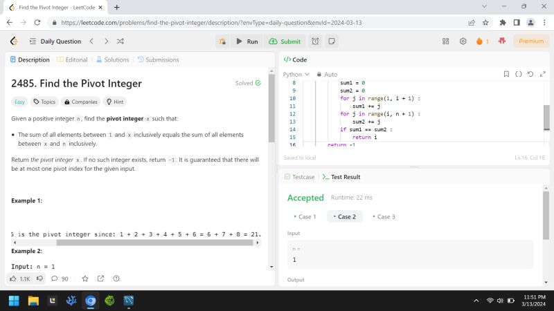 Shivam B. on LinkedIn: Hi there!! I have solved a problem on LeetCode ... Shivam B. on LinkedIn: Hi there!! I have solved a problem on LeetCode ...