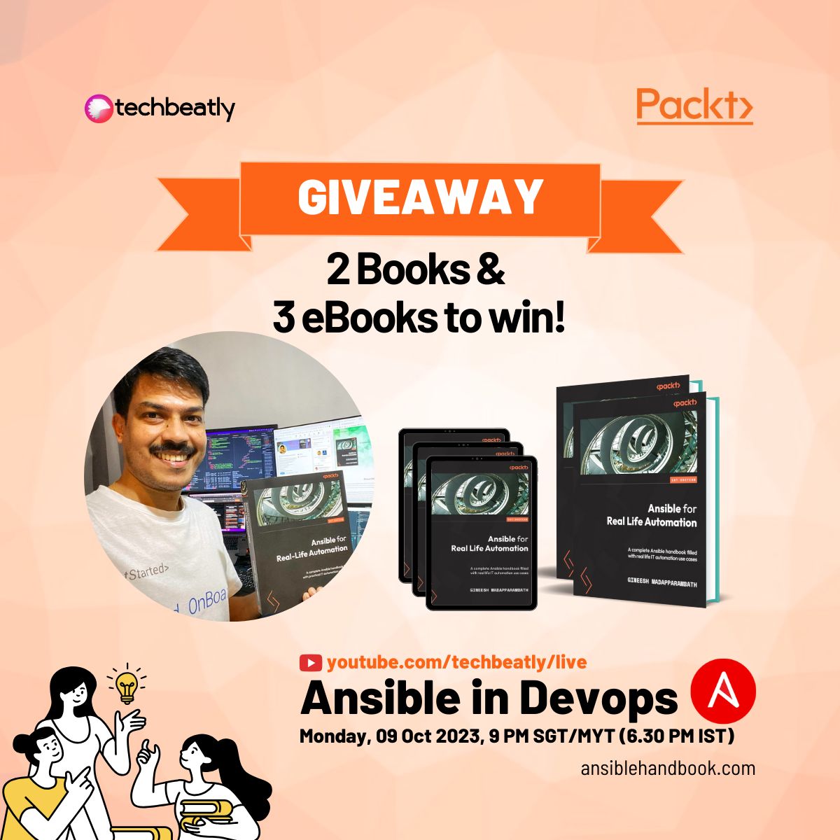 Gineesh Madapparambath on LinkedIn: #ansible #automation #giveaway # ... Gineesh Madapparambath on LinkedIn: #ansible #automation #giveaway # ...