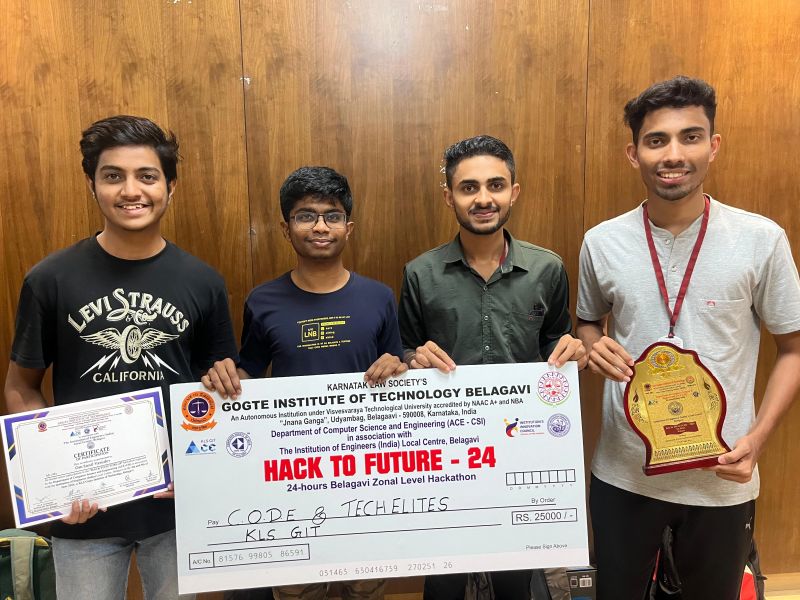 Om Vasudev on LinkedIn: 🏆 Thrilled to share that our team, Tech Elites ... Om Vasudev on LinkedIn: 🏆 Thrilled to share that our team, Tech Elites ...
