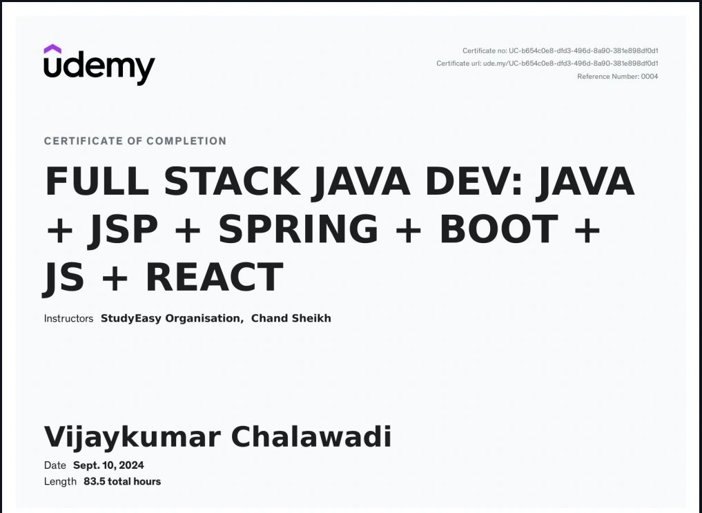 Vijaykumar Chalawadi on LinkedIn: #fullstackdevelopment #java # ... Vijaykumar Chalawadi on LinkedIn: #fullstackdevelopment #java # ...