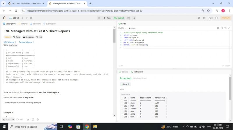 Jashandeep Kaur on LinkedIn: #sql #dataanalysis #leetcode # ... Jashandeep Kaur on LinkedIn: #sql #dataanalysis #leetcode # ...