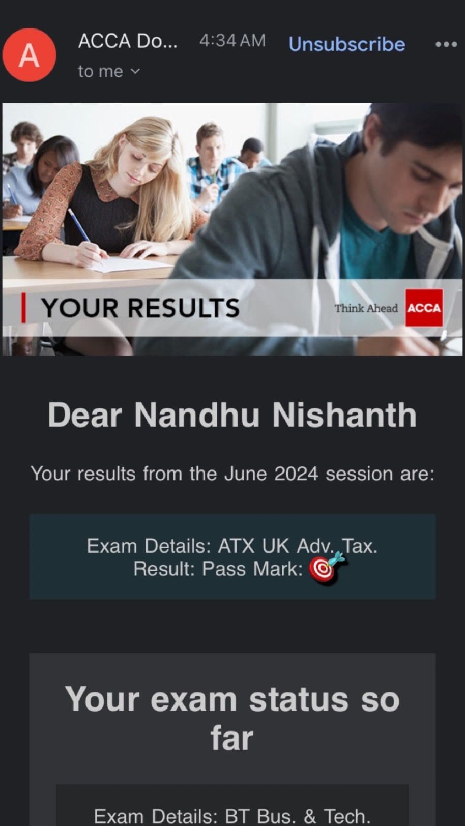 Sanju Shakthivel on LinkedIn: #acca #proudbrother #achievementunlocked Sanju Shakthivel on LinkedIn: #acca #proudbrother #achievementunlocked