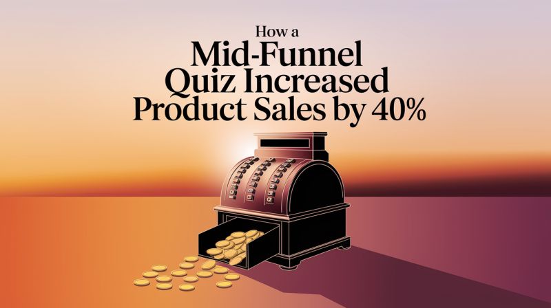 Sales page not converting? Maybe your visitors need a quiz first. One ... Sales page not converting? Maybe your visitors need a quiz first. One ...