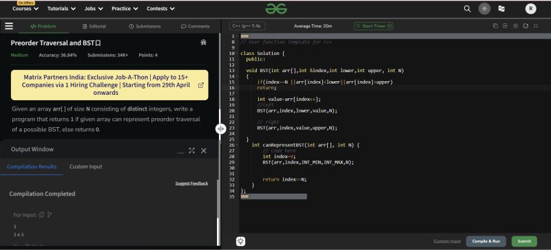 Rachit Walia on LinkedIn: #day73 #100daysofcode #dsa #leetcode # ... Rachit Walia on LinkedIn: #day73 #100daysofcode #dsa #leetcode # ...