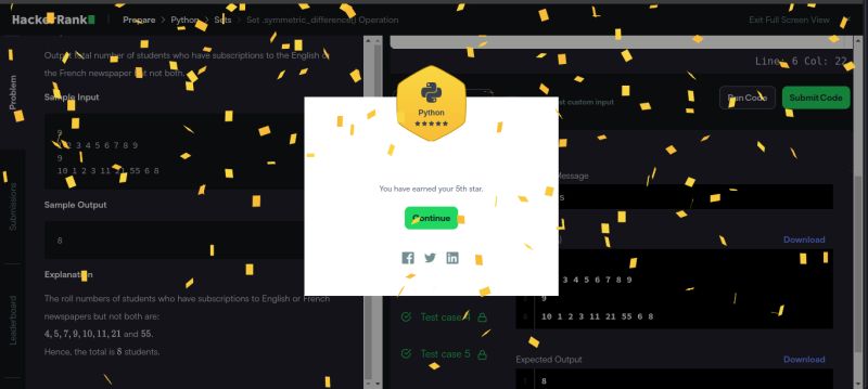 Harsh Tagra on LinkedIn: #python #hackerrank #codingjourney # ... Harsh Tagra on LinkedIn: #python #hackerrank #codingjourney # ...