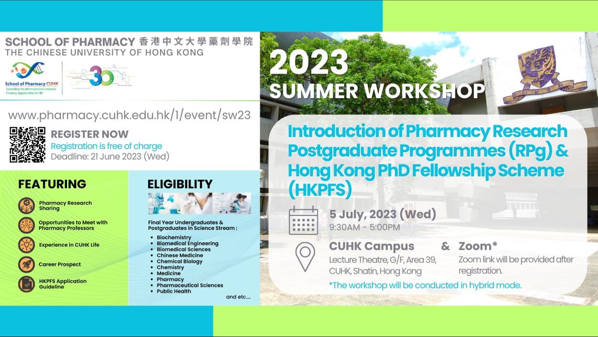 Dr Subhankar Mukhopadhyay on LinkedIn: #phdposition #mphil #cuhk #pharmacy Dr Subhankar Mukhopadhyay on LinkedIn: #phdposition #mphil #cuhk #pharmacy