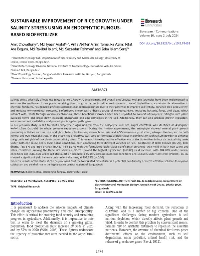 I am glad to share that our research paper has been published in the ... I am glad to share that our research paper has been published in the ...