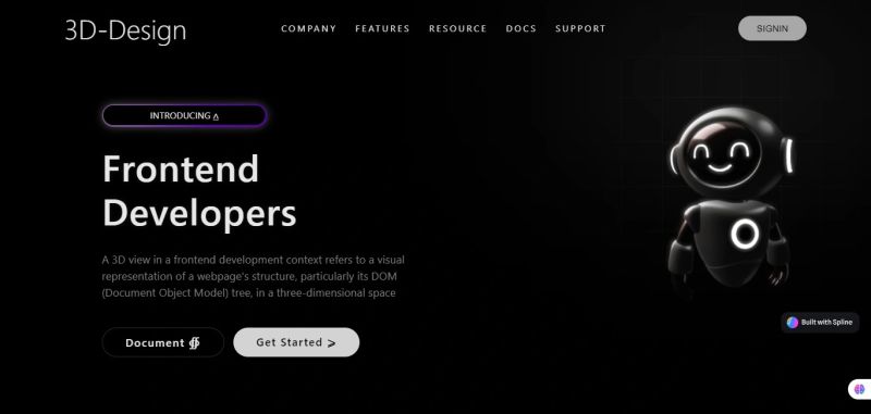 Just launched a new 3D Main web page — built entirely with HTML, CSS ... Just launched a new 3D Main web page — built entirely with HTML, CSS ...
