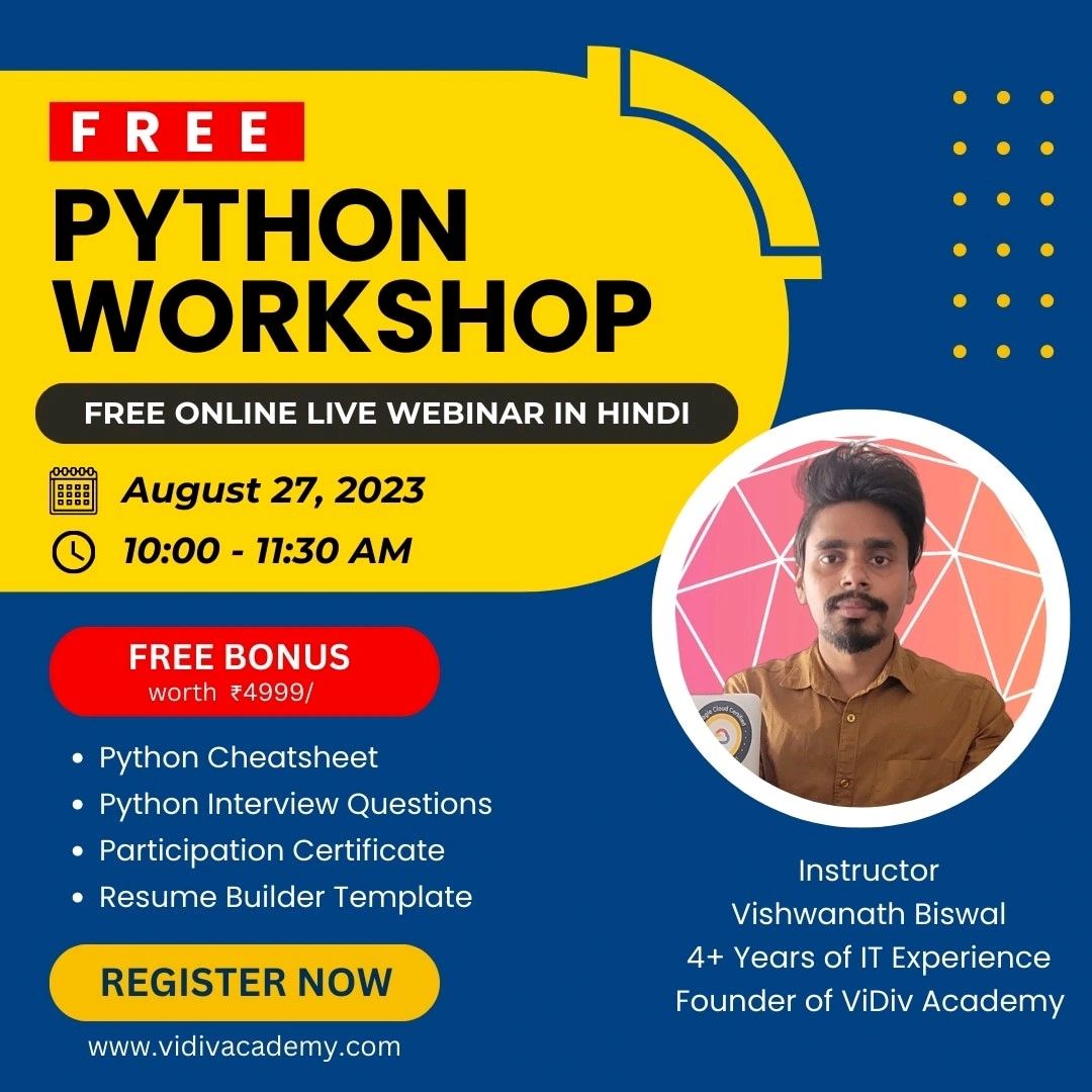#pythonprogramming #pythondeveloper #python #pythoncertification ... #pythonprogramming #pythondeveloper #python #pythoncertification ...