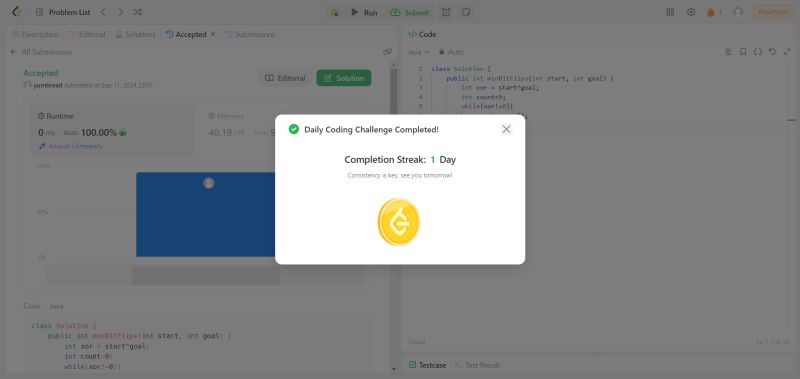 Reigning my LeetCode journey: Day 1 | Krisha R posted on the topic ... Reigning my LeetCode journey: Day 1 | Krisha R posted on the topic ...