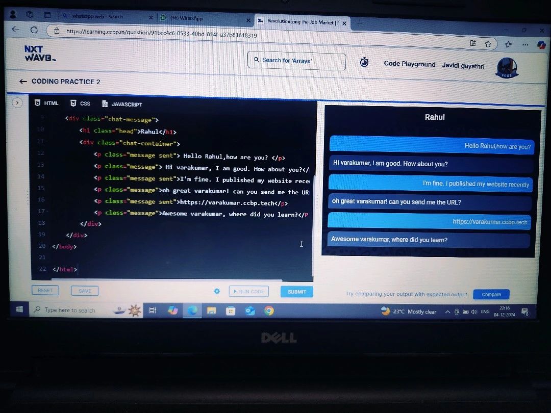 Gayathri javidi on LinkedIn: #coding2 #html #css #bootstrap #flexbox # ... Gayathri javidi on LinkedIn: #coding2 #html #css #bootstrap #flexbox # ...