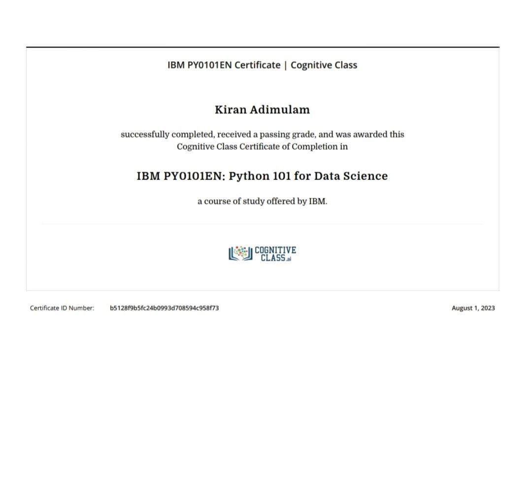 Satya Sai Kiran Adimulam on LinkedIn: #pythonprogramminglanguage # ... Satya Sai Kiran Adimulam on LinkedIn: #pythonprogramminglanguage # ...
