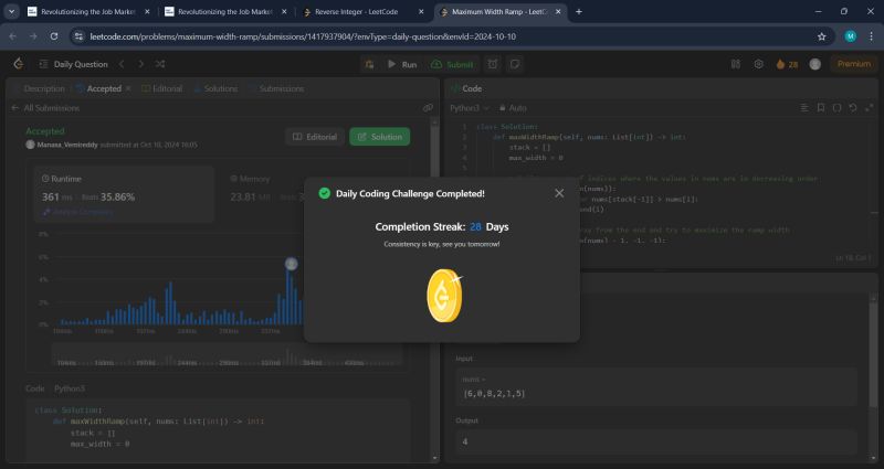 Manasa Vemireddy on LinkedIn: #day28 #consistentprogramming #dsa #leetcode Manasa Vemireddy on LinkedIn: #day28 #consistentprogramming #dsa #leetcode