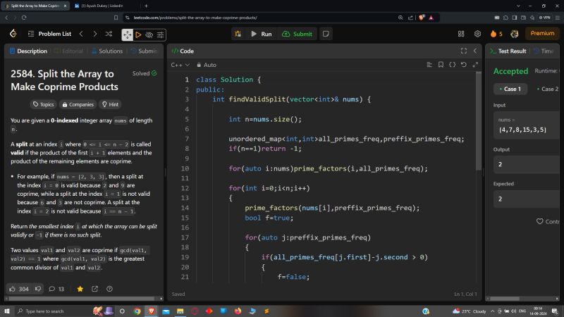 Ayush Dubey on LinkedIn: #leetcode #problemsolving Ayush Dubey on LinkedIn: #leetcode #problemsolving