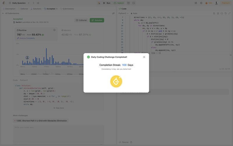Sachin Iyyappan on LinkedIn: #100daysofcode #leetcodejourney # ... Sachin Iyyappan on LinkedIn: #100daysofcode #leetcodejourney # ...