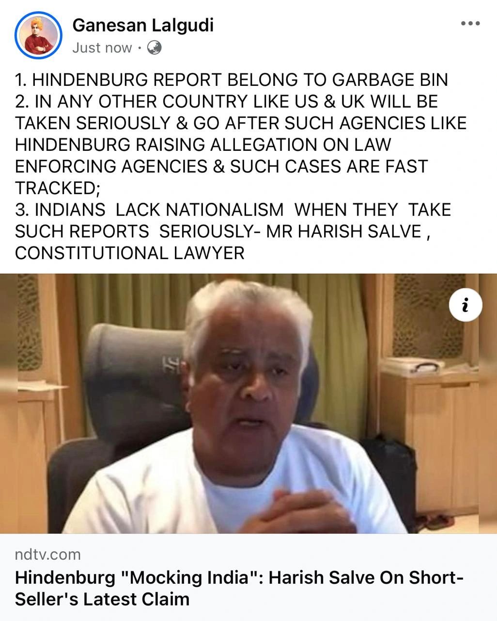Ganesan LS posted on LinkedIn Ganesan LS posted on LinkedIn