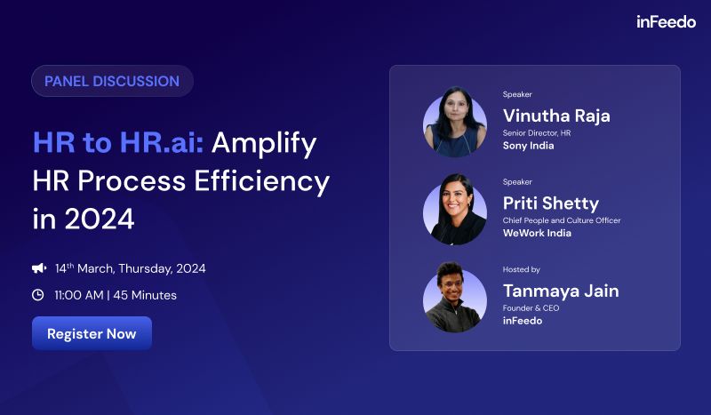 AI in HR is big with endless possibilities. Join in to know how ... AI in HR is big with endless possibilities. Join in to know how ...