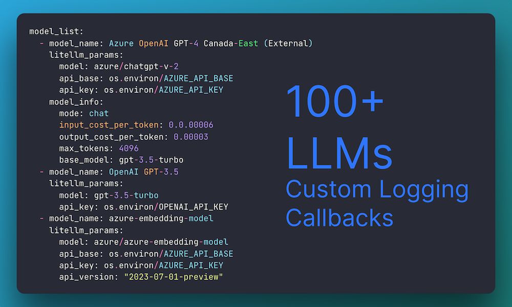 Ishaan Jaffer on LinkedIn: LiteLLM Proxy v1.11.0 🚅 Centralize your LLM ... Ishaan Jaffer on LinkedIn: LiteLLM Proxy v1.11.0 🚅 Centralize your LLM ...