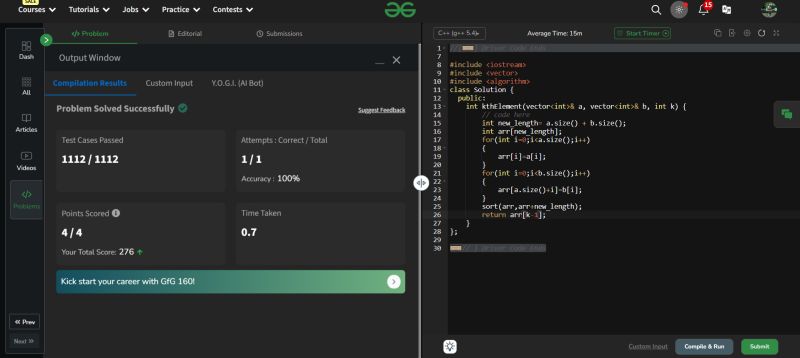 Swarnadeep Banerjee on LinkedIn: #gfg160 #geekstreak2024 #gfg160 # ... Swarnadeep Banerjee on LinkedIn: #gfg160 #geekstreak2024 #gfg160 # ...