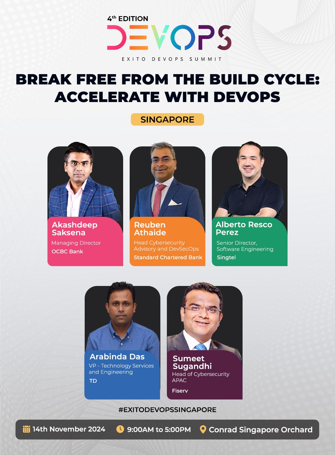 Exito DevOps Summit on LinkedIn: #exitodevopssummit #devops #singapore ... Exito DevOps Summit on LinkedIn: #exitodevopssummit #devops #singapore ...