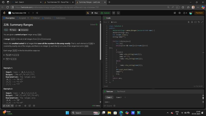 #100daysofcode #100daysofcode #leetcode #arrays #twopointers ... #100daysofcode #100daysofcode #leetcode #arrays #twopointers ...