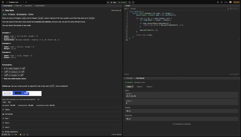 #100daysofcode #dsa #leetcode #twosum #hashmap #problemsolving ... #100daysofcode #dsa #leetcode #twosum #hashmap #problemsolving ...
