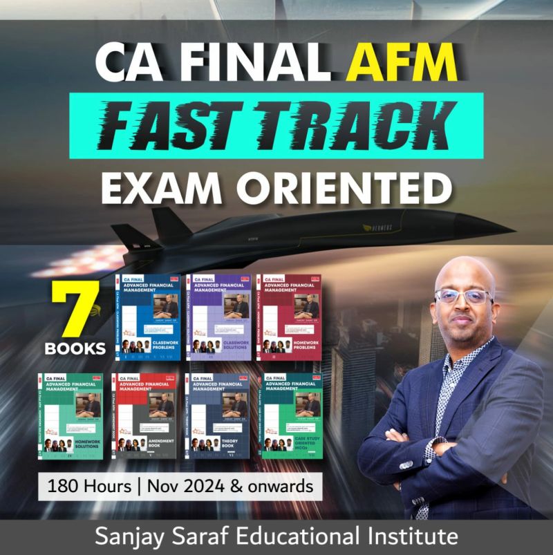 Launching CA Final Fast Track course | Sanjay Saraf Educational ... Launching CA Final Fast Track course | Sanjay Saraf Educational ...