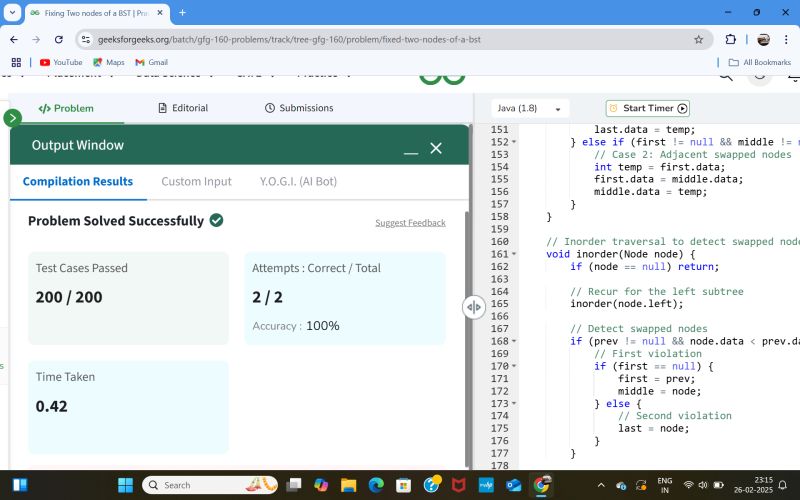 #160daysofcode #binarysearchtree #datastructures #problemsolving #java ... #160daysofcode #binarysearchtree #datastructures #problemsolving #java ...