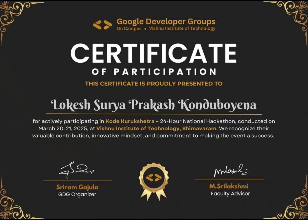 #hackathon #kodekurukhsetra #innovation #tech #ai #learningbydoing # ... #hackathon #kodekurukhsetra #innovation #tech #ai #learningbydoing # ...