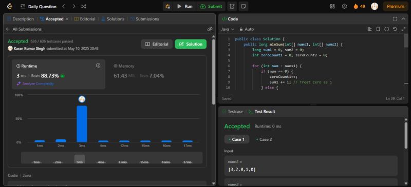 #100daysofcode #leetcode #problemsolving | karan singh #100daysofcode #leetcode #problemsolving | karan singh
