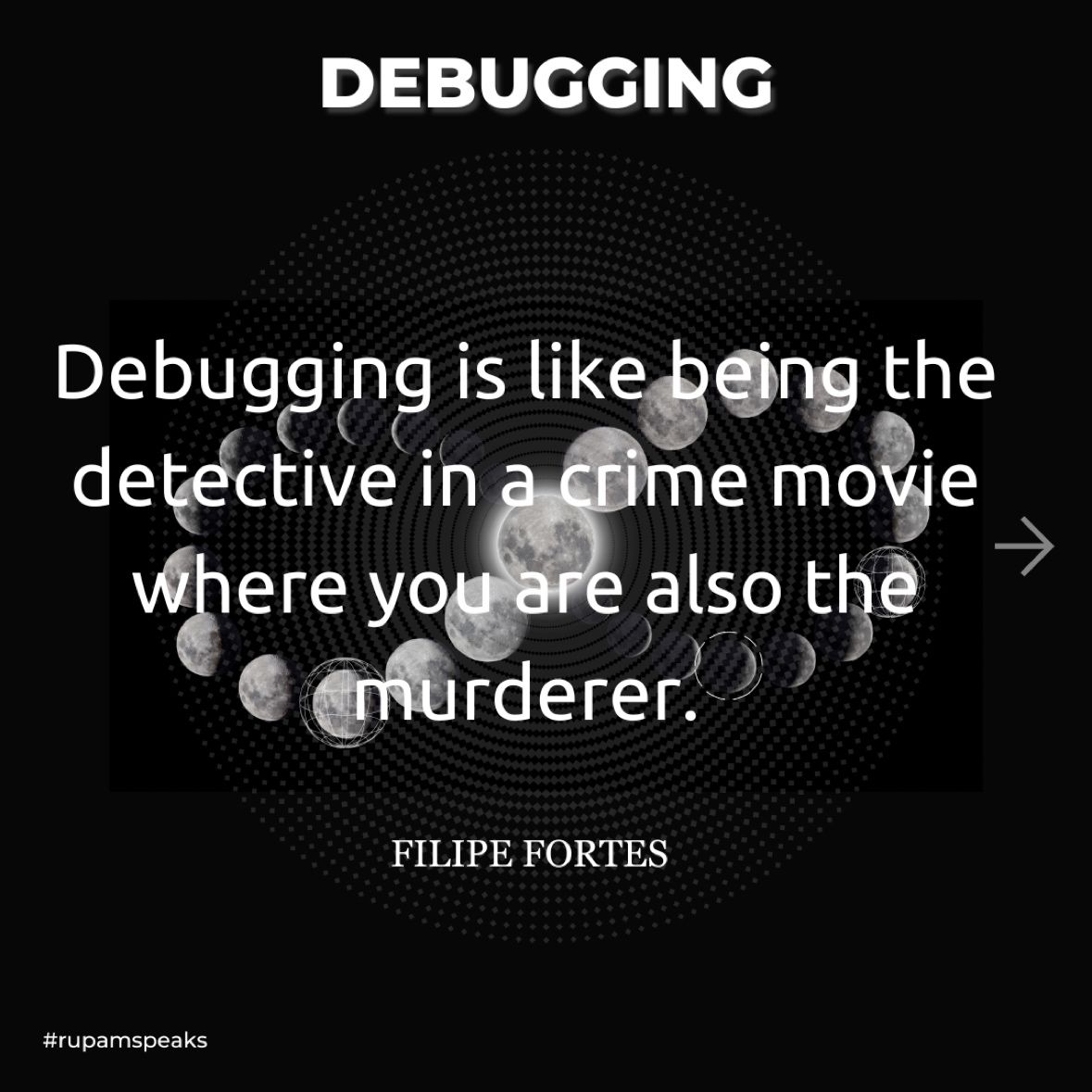 Rupam Das on LinkedIn: #codinglife #debugging #funpost #bugs Rupam Das on LinkedIn: #codinglife #debugging #funpost #bugs